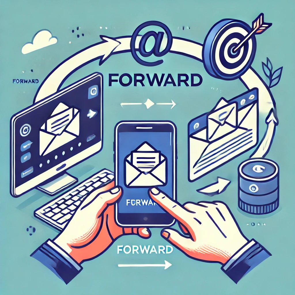 Retaining the Forwarded Email Address When Forwarding an Email to a ...